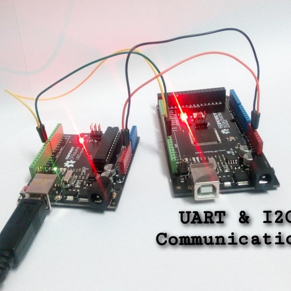 UART and I2C communications between UNO and MEGA25 | Hackaday.io