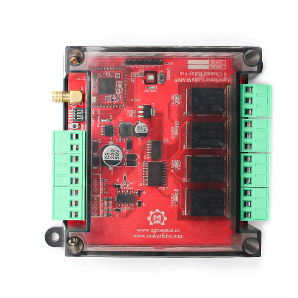 AgroSense_4 Channel Relay LoRaWAN® Class C | Hackaday.io