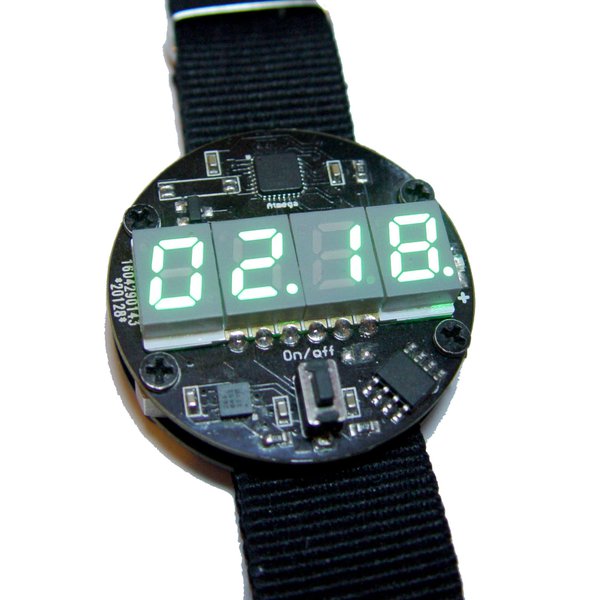 Motion activated LED watch | Hackaday.io