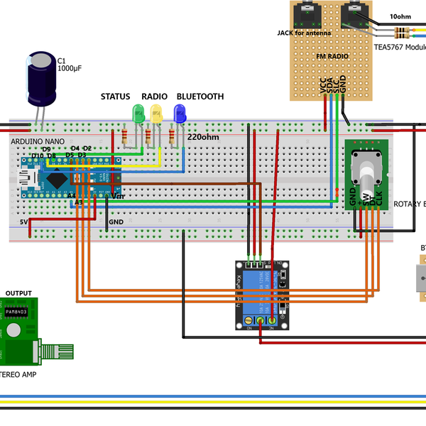 Retrofitting of an old FM Philips Radio | Hackaday.io