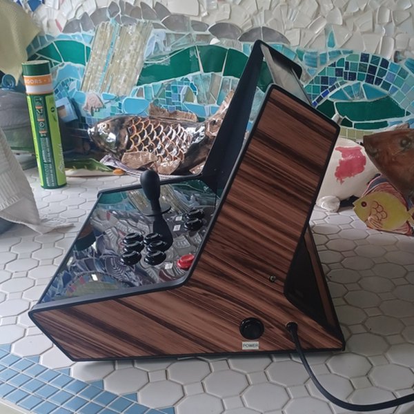 Bartop Arcade Cabinet From Scrap and E-Waste | Hackaday.io