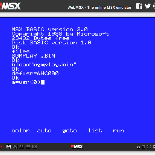 MSX BGM Player | Hackaday.io