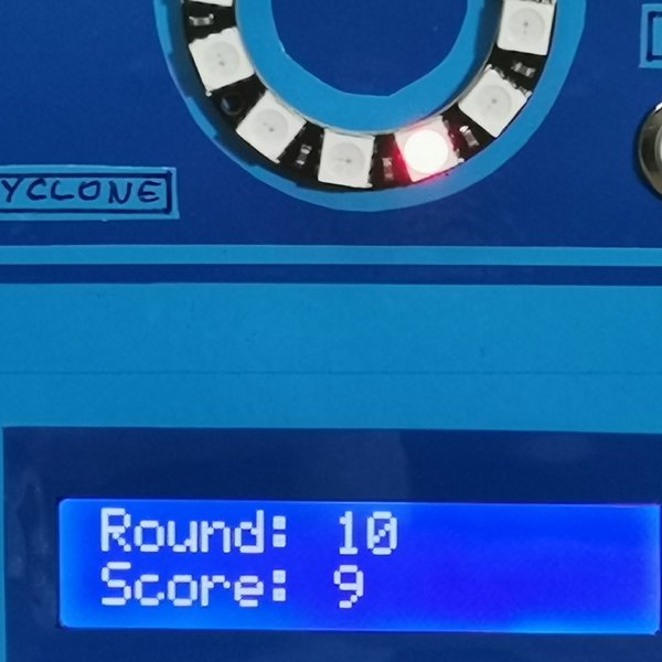 Mini Cyclone Game On Ws2812 Led Ring And Arduino 4785