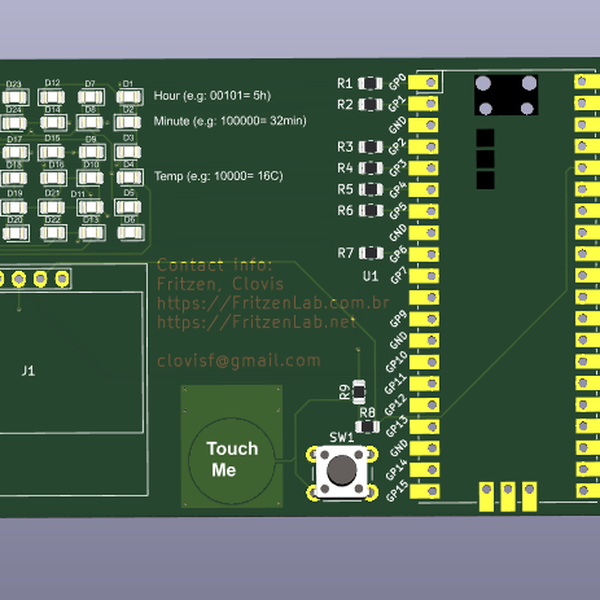 Charlieplexing Pi Pico business card | Hackaday.io Charlieplexing Pi Pico business card | Hackaday.io