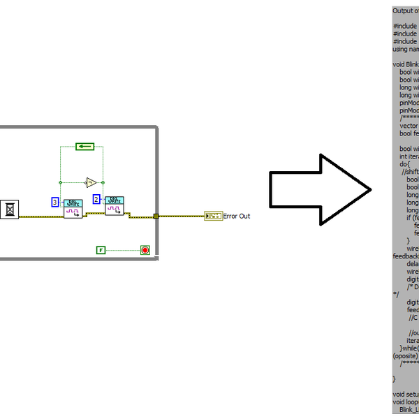 LabVIEW to Arduino code transciptor | Hackaday.io