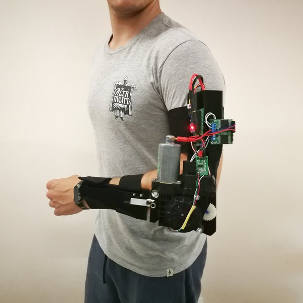 3D Printed Exoskeleton Arm | Hackaday.io