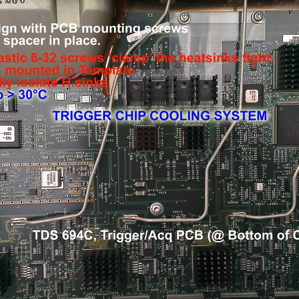 Tektronix Tds 694c Trigger Cooling And Workaround