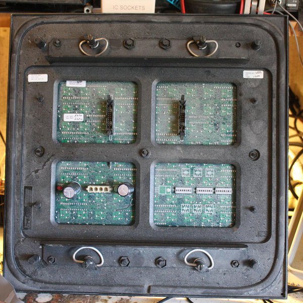 Daktronics 16 x 16 RGB Panel Reverse Engineer | Hackaday.io